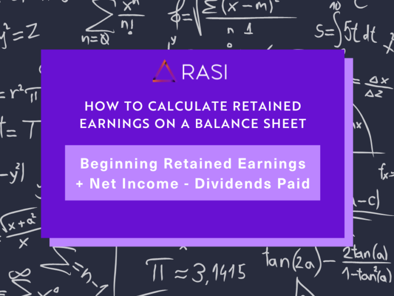 Comprehensive Guide to Retained Earnings on a Balance Sheet | RASI